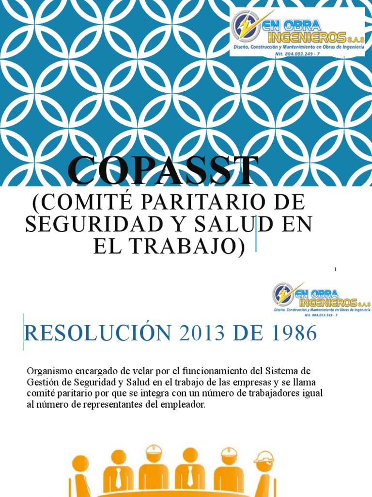 Funciones del COPASST en Empresas | PDF | Valores | Gobierno