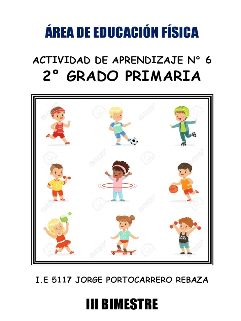Sesion N 6 PRIMER GRADO PRIMARIA | PDF
