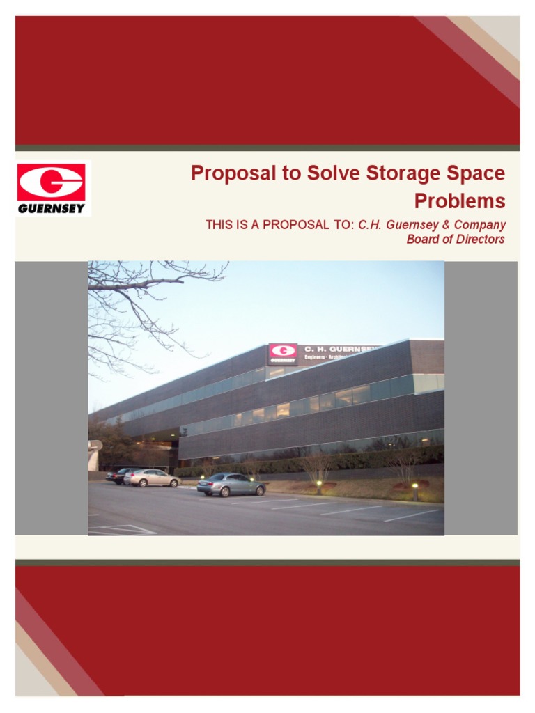 Storage Space Solutions Proposal | PDF | Nature