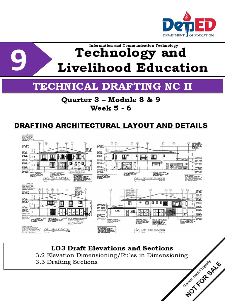 g9 Tle q3 Module 8 9 Week 5 6 Tech Draft | PDF | Drawing | Learning
