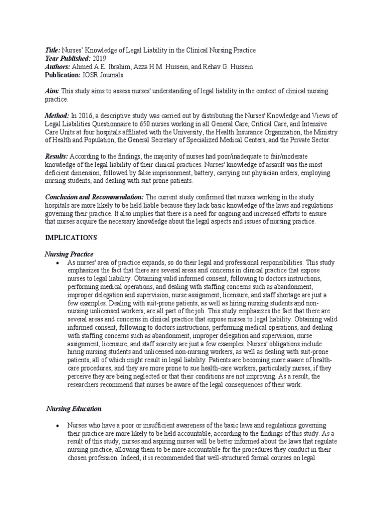 Journal | PDF | Nursing | Hospital