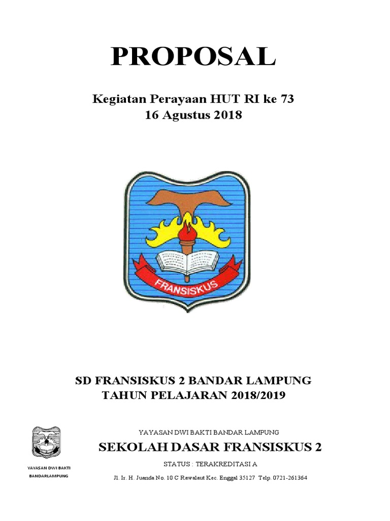 Proposal Study Tour 2018 | PDF