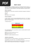 Test de Mayo: Evaluación Cognitiva | PDF | Neuropsicología | Neurociencia