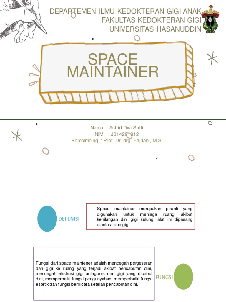 Space Maintainer | PDF