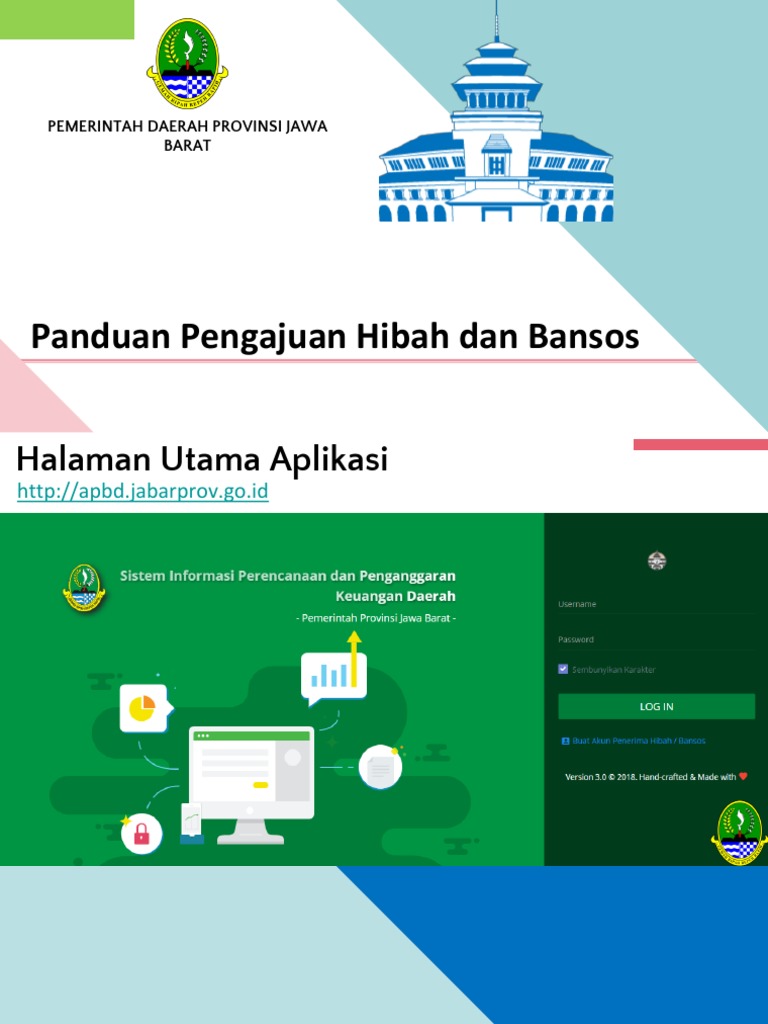Manual Book Aplikasi E-Planning JaBar - Hibah Dan Bansos | PDF