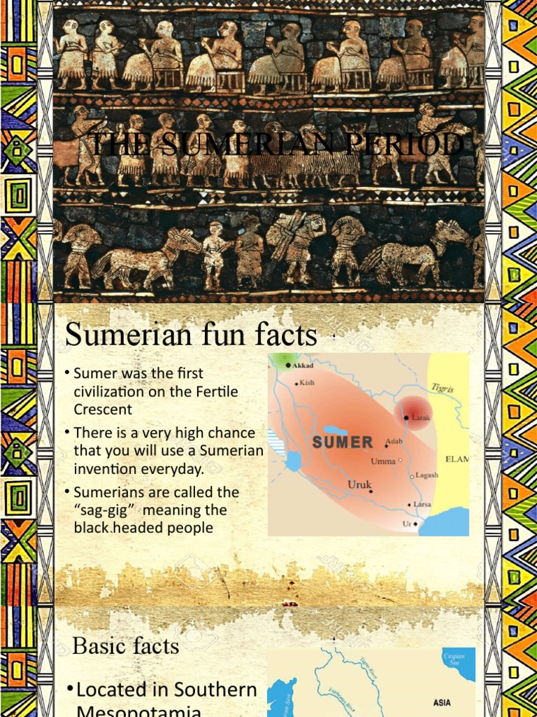 The Sumerian Period | PDF | Sumer | Mesopotamia