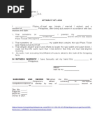 Operator Data Sheet 2X2: Land Transportation Franchising & Regulatory ...