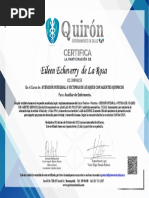 Certificado de La Ops | PDF