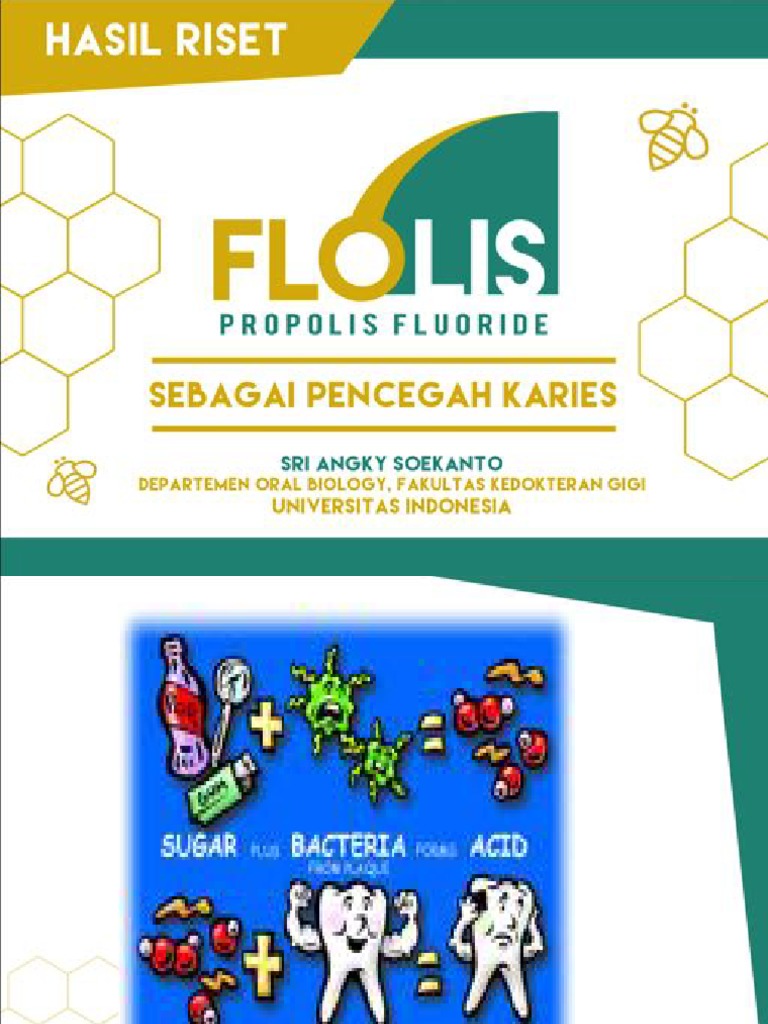 Flolis Propolis Fluoride - DRG ANGKY - UI | PDF | Mouth | Dentistry ...