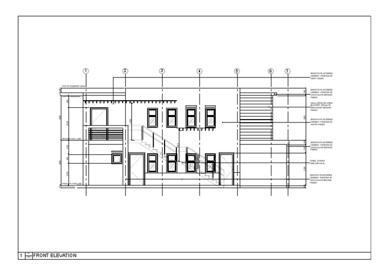 Front Elevation | PDF | Queensland | Building Engineering