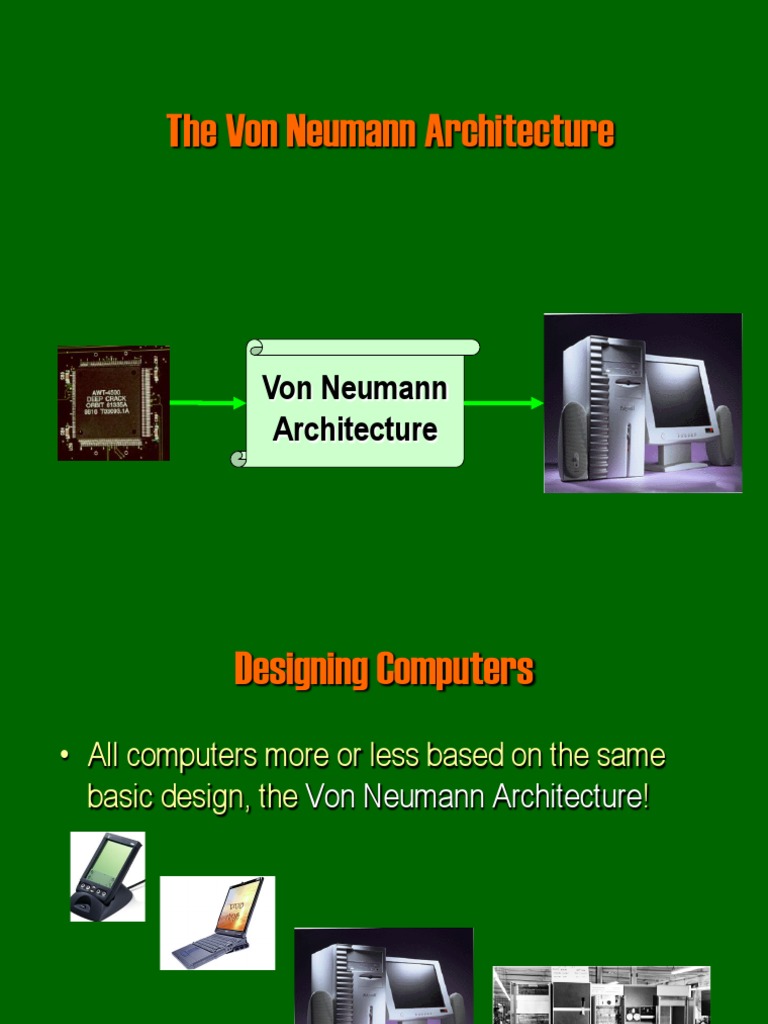 Von Neumann Architecture | Download Free PDF | Computer Data Storage ...