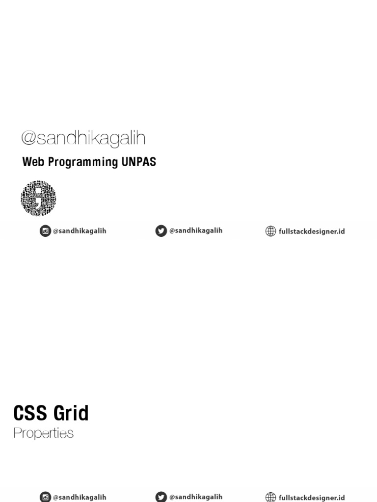Panduan CSS Grid untuk Pemula | PDF | Metode & Bahan Ajar | Komputer
