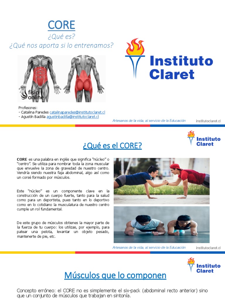 Core Qué Es y para Qué Nos Sirve Entrenarlo | PDF | Músculo | Pilates