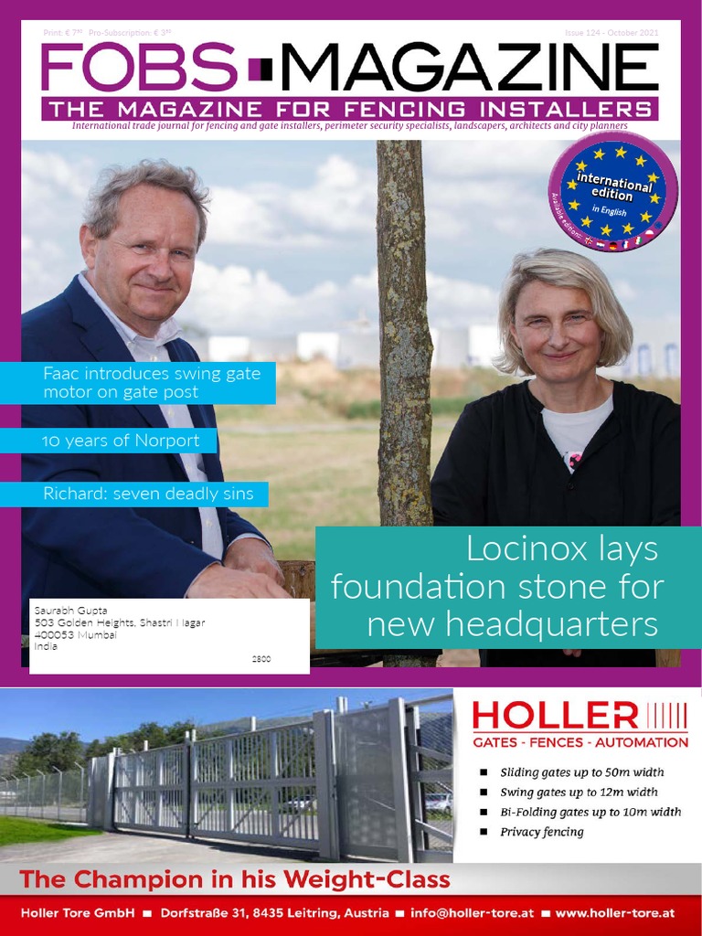 FOBS Magazine 124 Eu 2800 | PDF | Warehouse