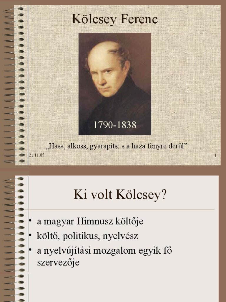 Kolcsey Ferenc Elete | PDF