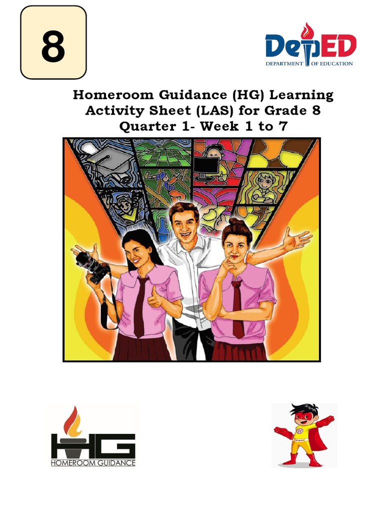 Homeroom Guidance (HG) Learning Activity Sheet (LAS) For Grade 8 ...