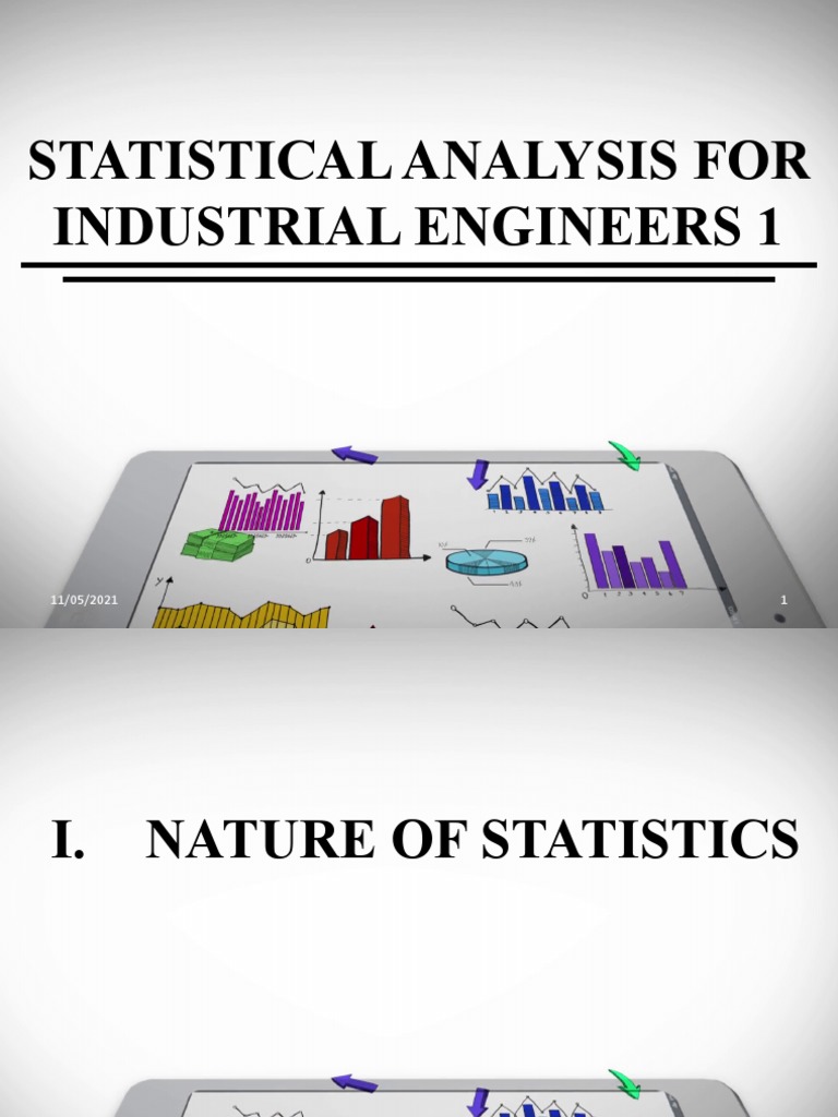 Statistical Analysis For Industrial Engineers 1 2nd Topic | PDF ...