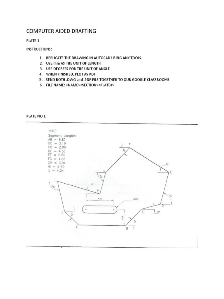 Computer Aided Drafting | PDF