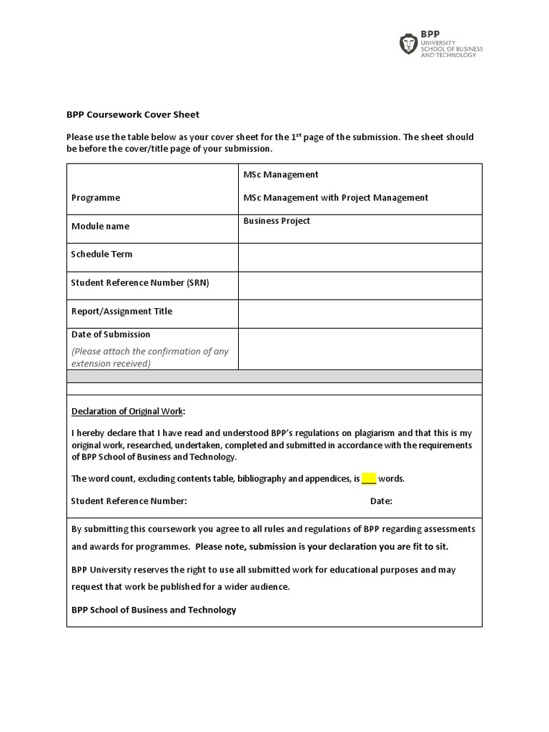 Summative Assessment Brief - Business Project | PDF | Evaluation ...