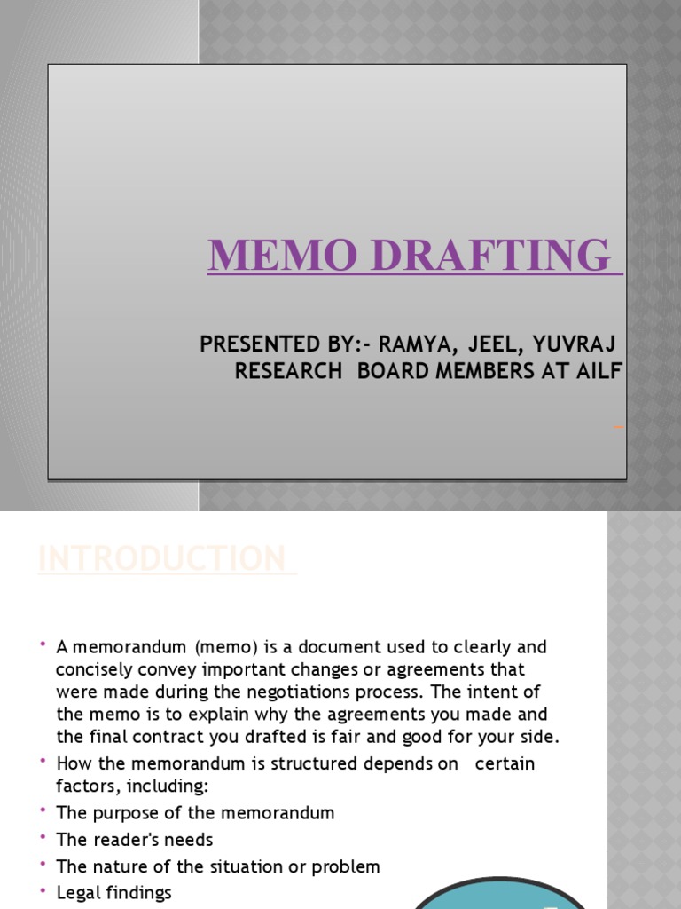 Memo Drafting 2 | PDF | Memorandum | Case Citation