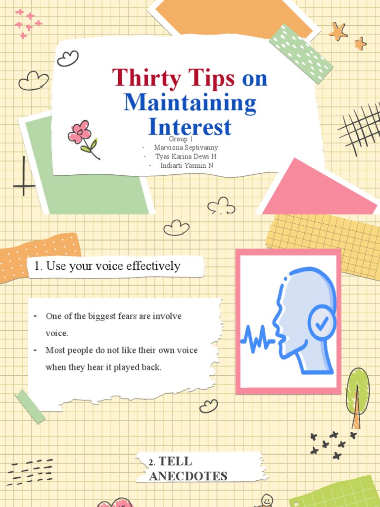 30 Tips for Engaging Presentations | PDF | Human Communication ...