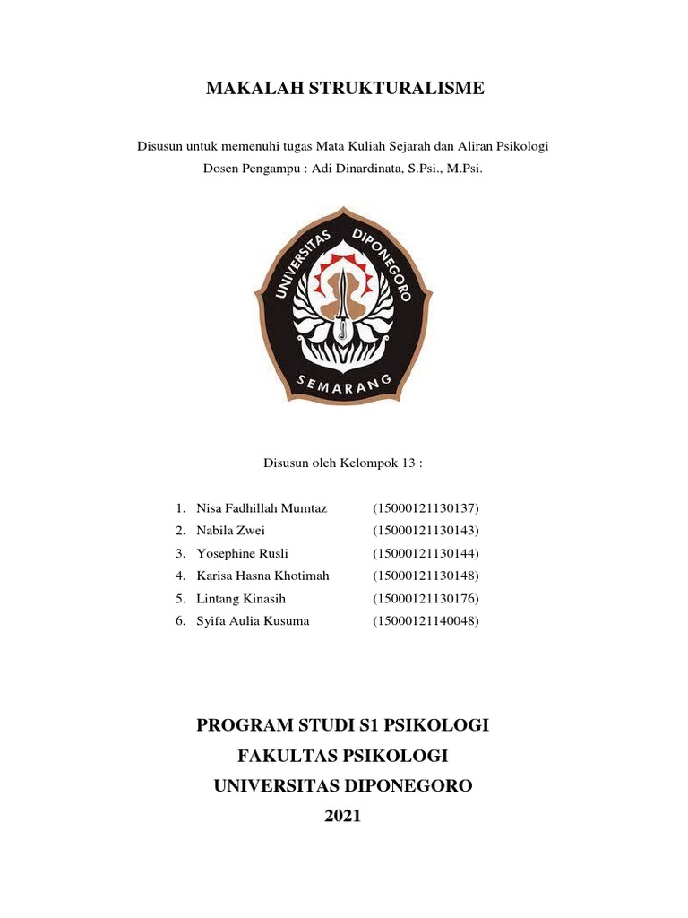 Strukturalisme | PDF