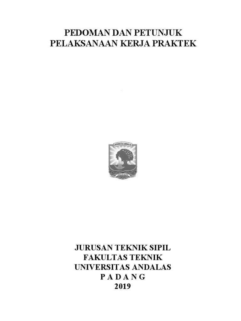 Buku Pedoman KP 2019 Rev01 | PDF