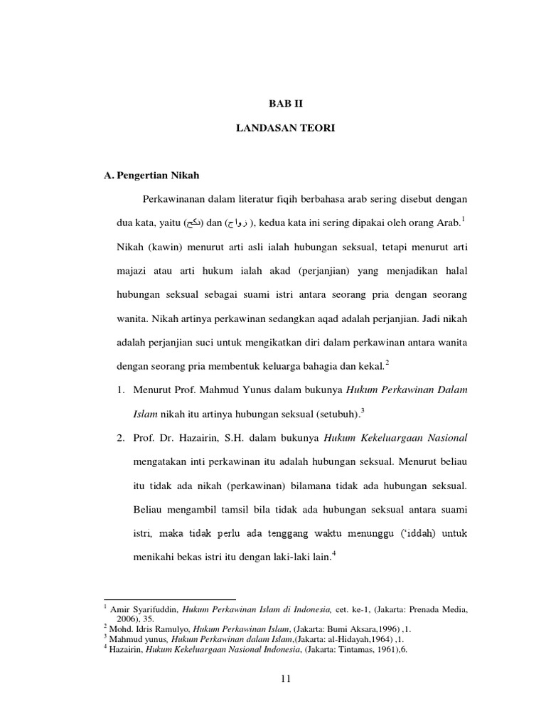 Pengertian dan Hukum Nikah dalam Islam | PDF