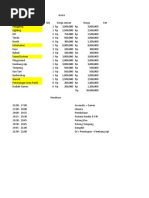 Contoh RAB Konser Musik | PDF