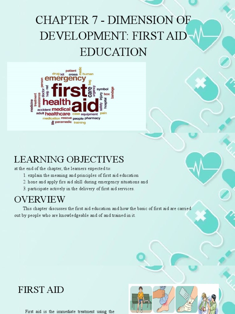 Chapter 7 Dimension of Development | PDF | First Aid | Cardiopulmonary ...