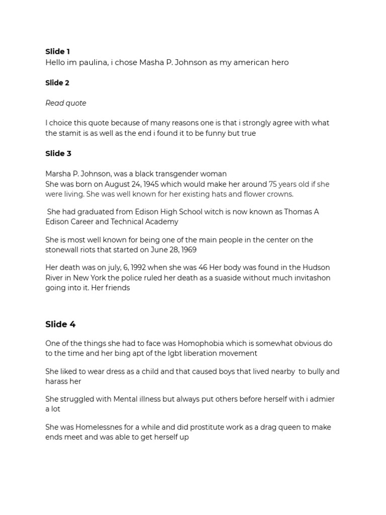 American Hero Project Script | PDF