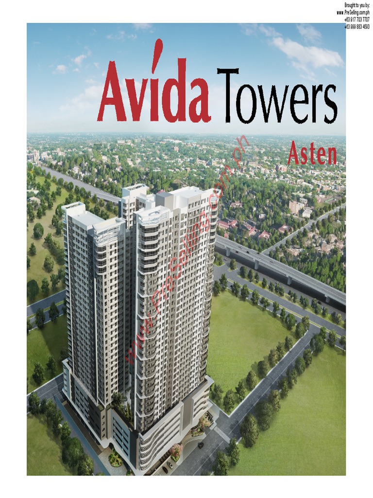 Avida Towers Asten Tower 3 Overview | PDF
