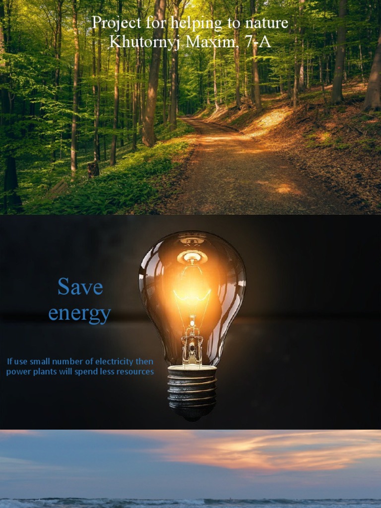 Energy and Water Conservation Project | PDF