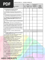 GAD Checklist for Project Design | PDF | Gender | Gender Studies