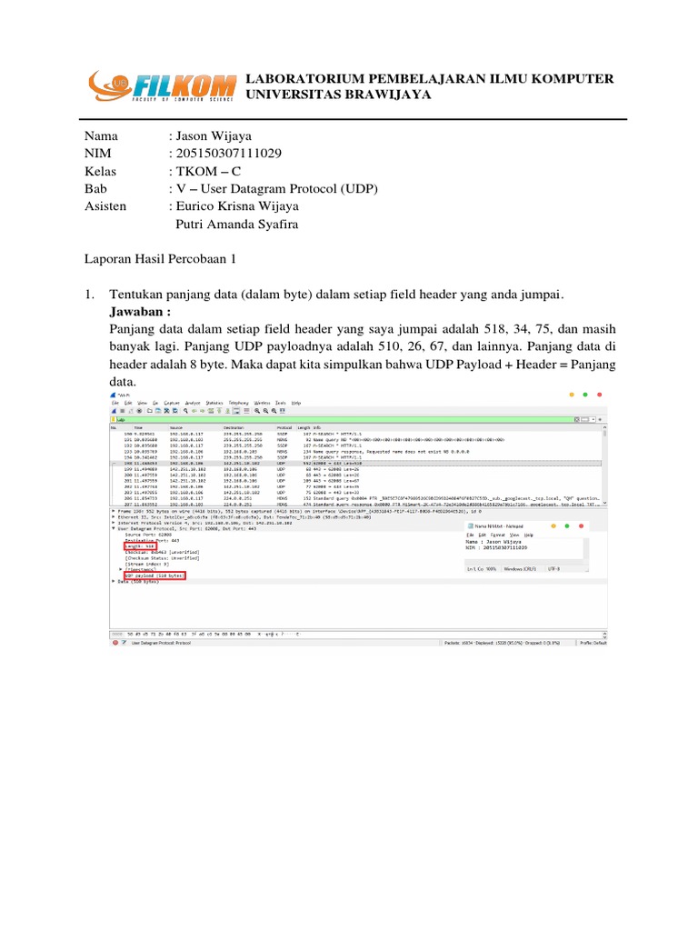 Jason Wijaya - 205150307111029 - JARKOM - BAB5 | PDF | Komputer