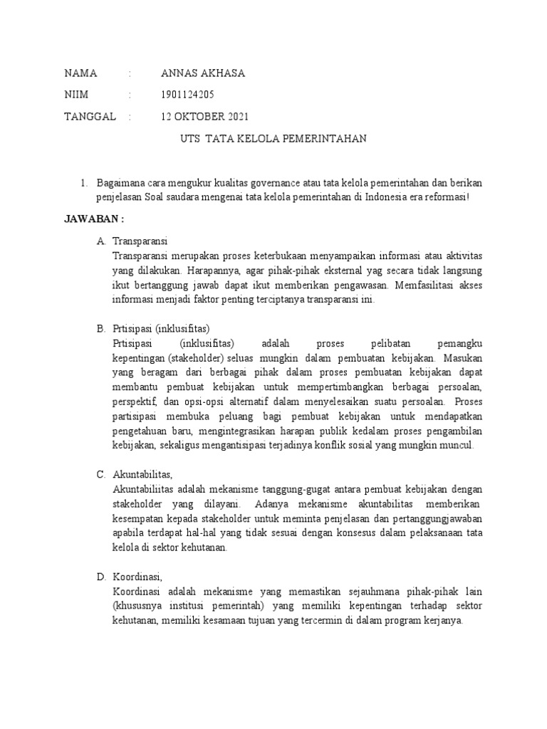 Annas Akhasa - 1901124205 | PDF