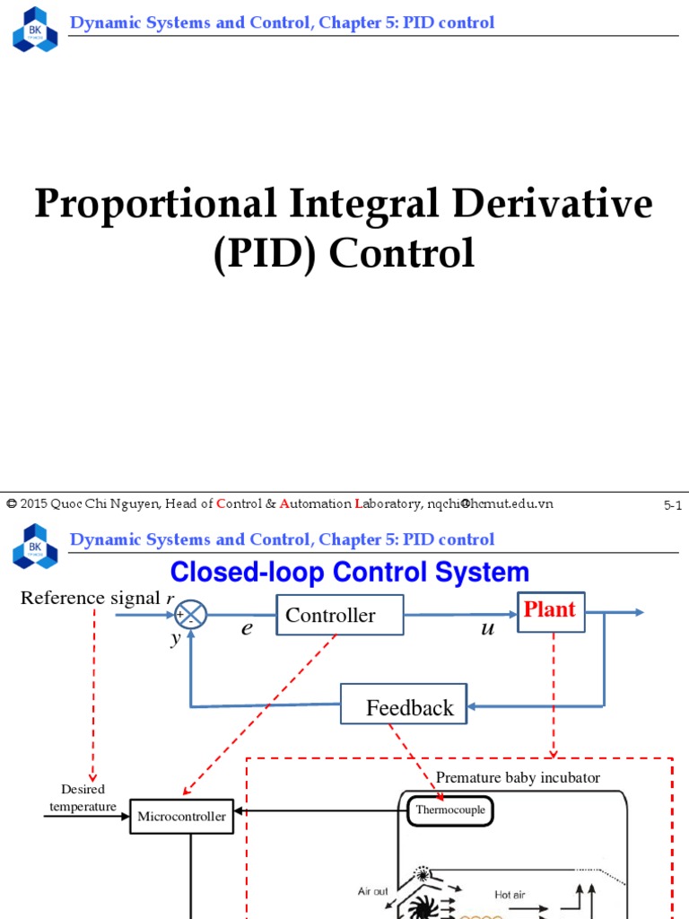 Dynamic System and Control - Lecture 5 | PDF | Control Theory | Systems ...