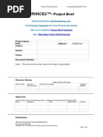 Prince2 Project Mandate Template | PDF | Interface (Computing ...
