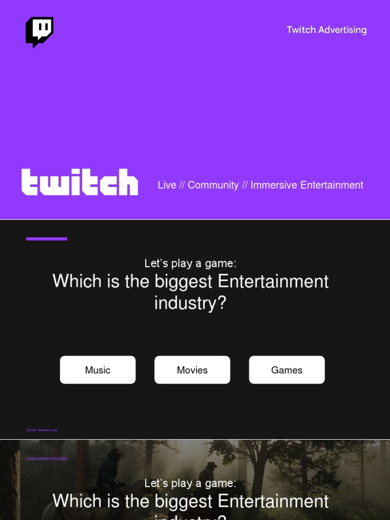 Twitch Report | PDF | Computing