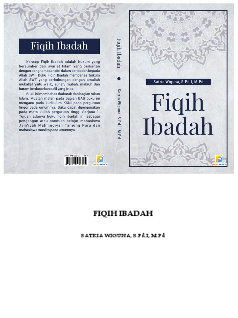 Bab 1 Buku Fiqih Ibadah | PDF