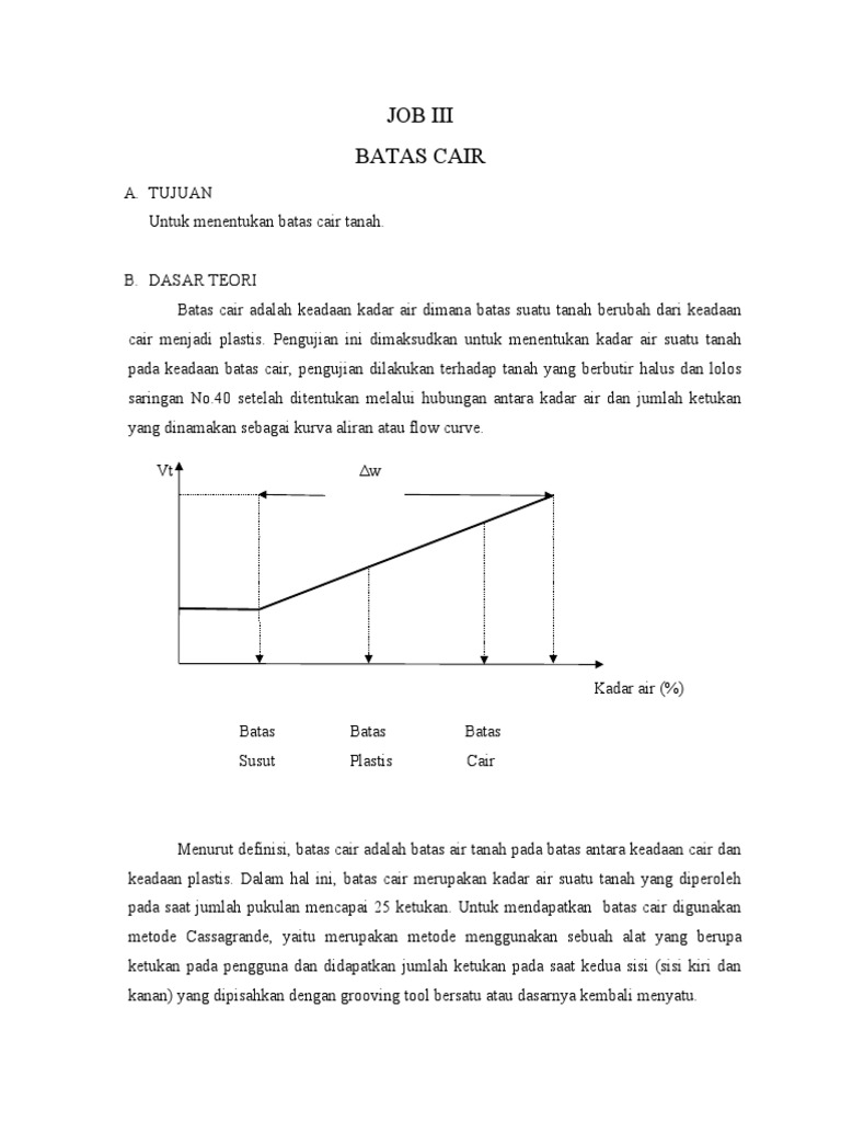 JOB III Batas Cair | PDF