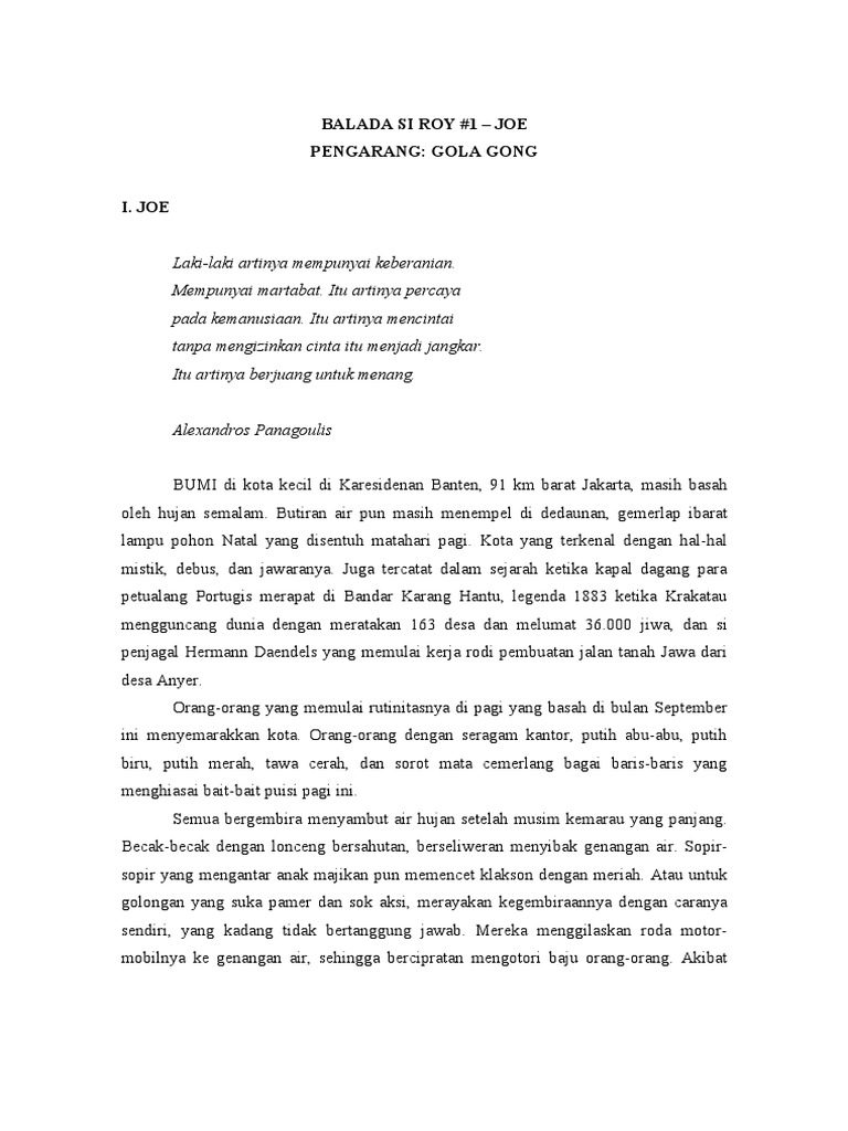 Petualangan Sang Pemuda | PDF