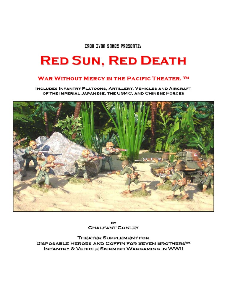 DH Red Sun Red Death Pacific Theatre | PDF | Platoon | Battalion