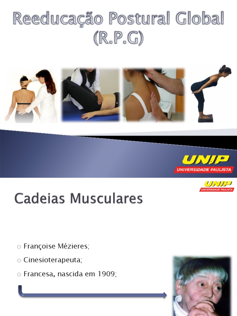 Aula 07 - Reeducação Postural Global (RPG) | PDF | Joelho | Anatomia