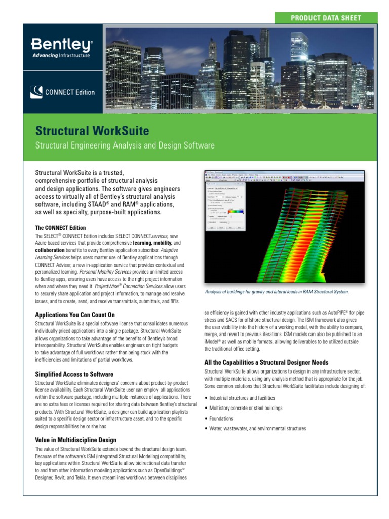 Structural Worksuite: Structural Engineering Analysis and Design Software | PDF | Application ...