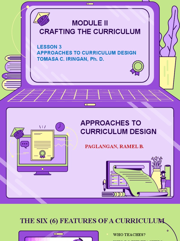 Approaches To Curriculum Design | PDF | Curriculum | Teachers