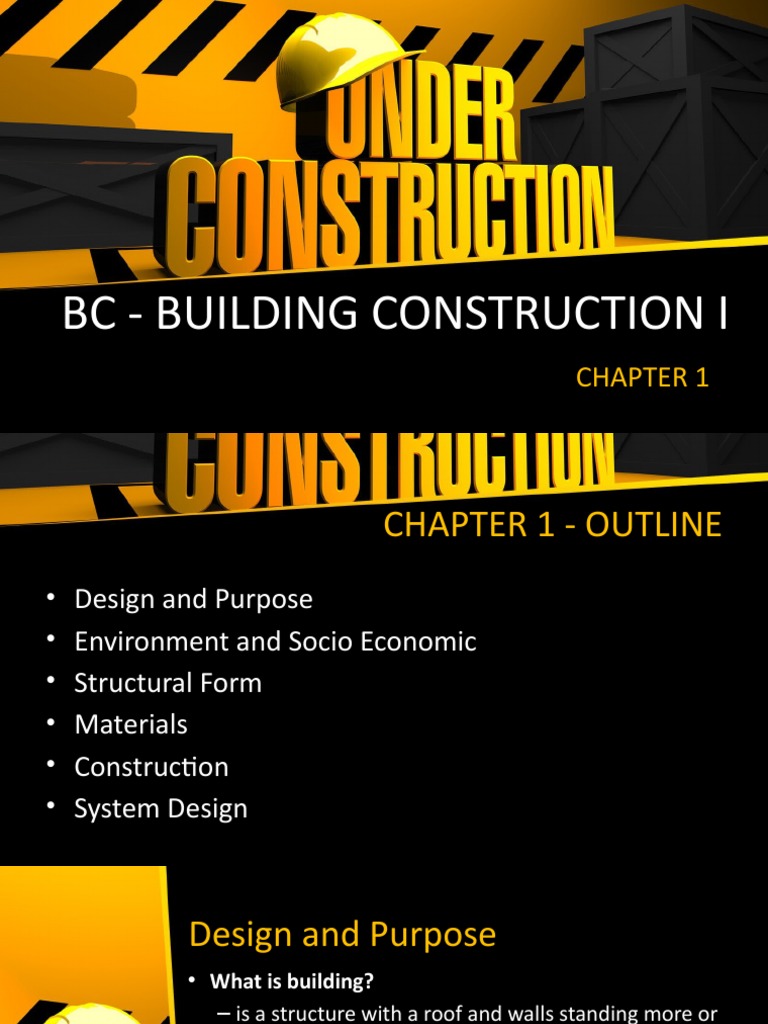 Introduction To Building Construction | Download Free PDF | Deformation ...