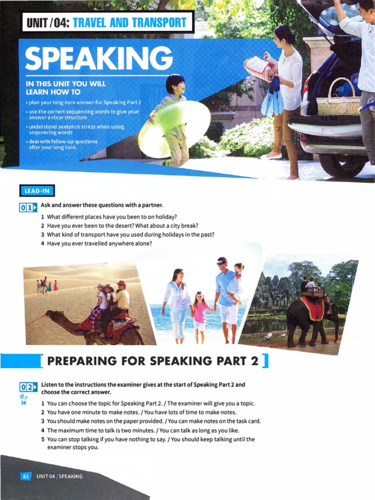 Preparing For Speaking Part 2: Ask and Answer These Questions With A ...