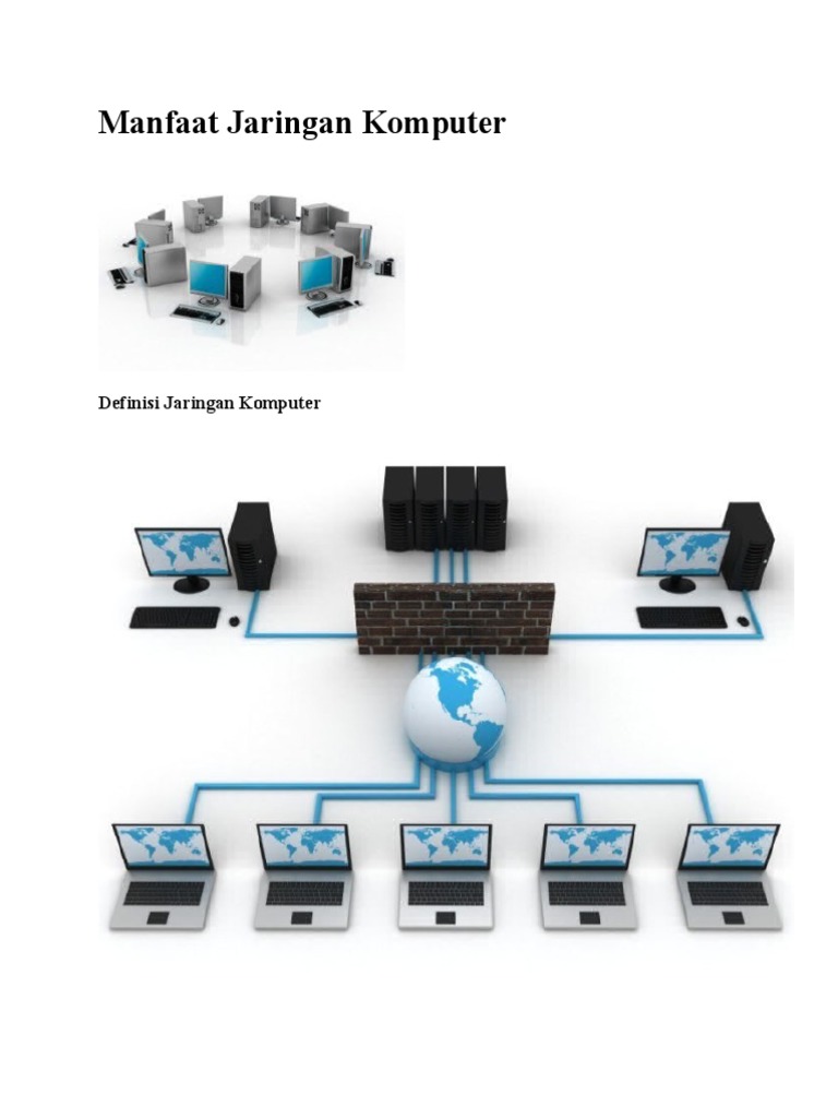 Manfaat Jaringan Komputer Yang Diambil | PDF | Bisnis | Komputer