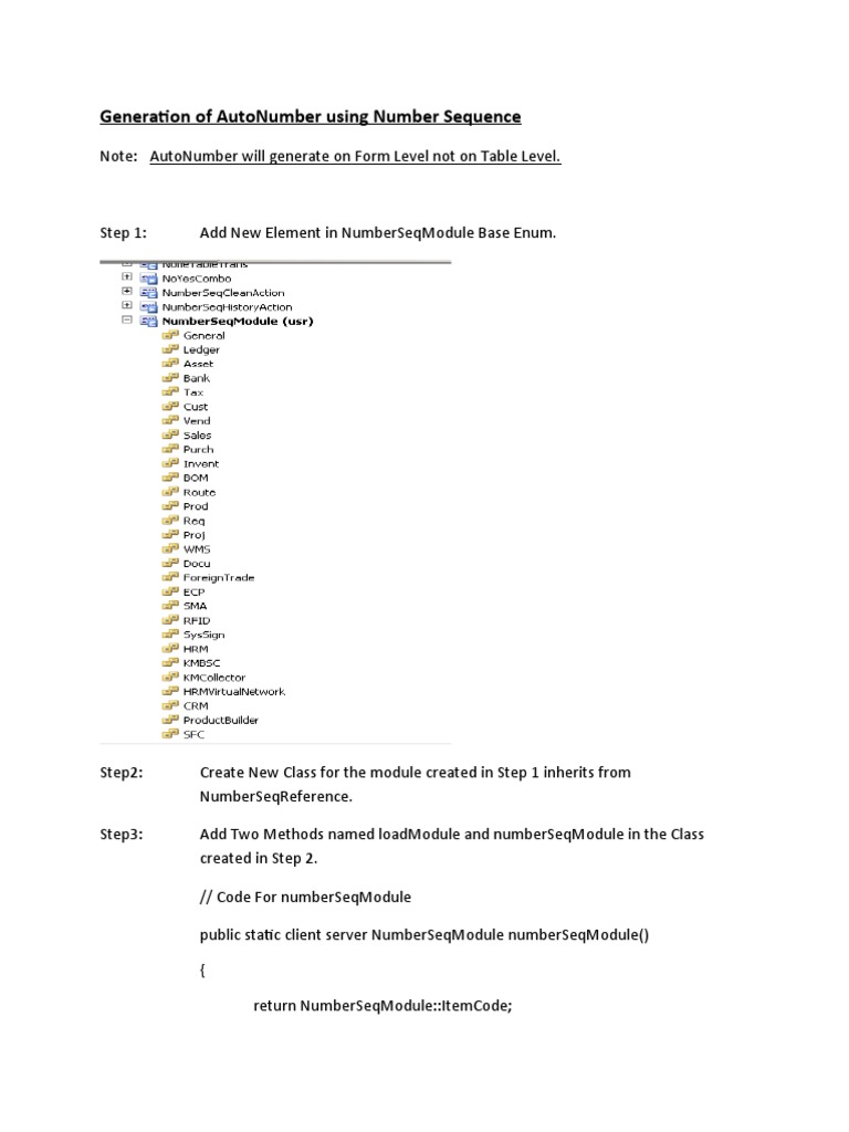 Number Sequence X | PDF | Parameter (Computer Programming) | Information Technology Management